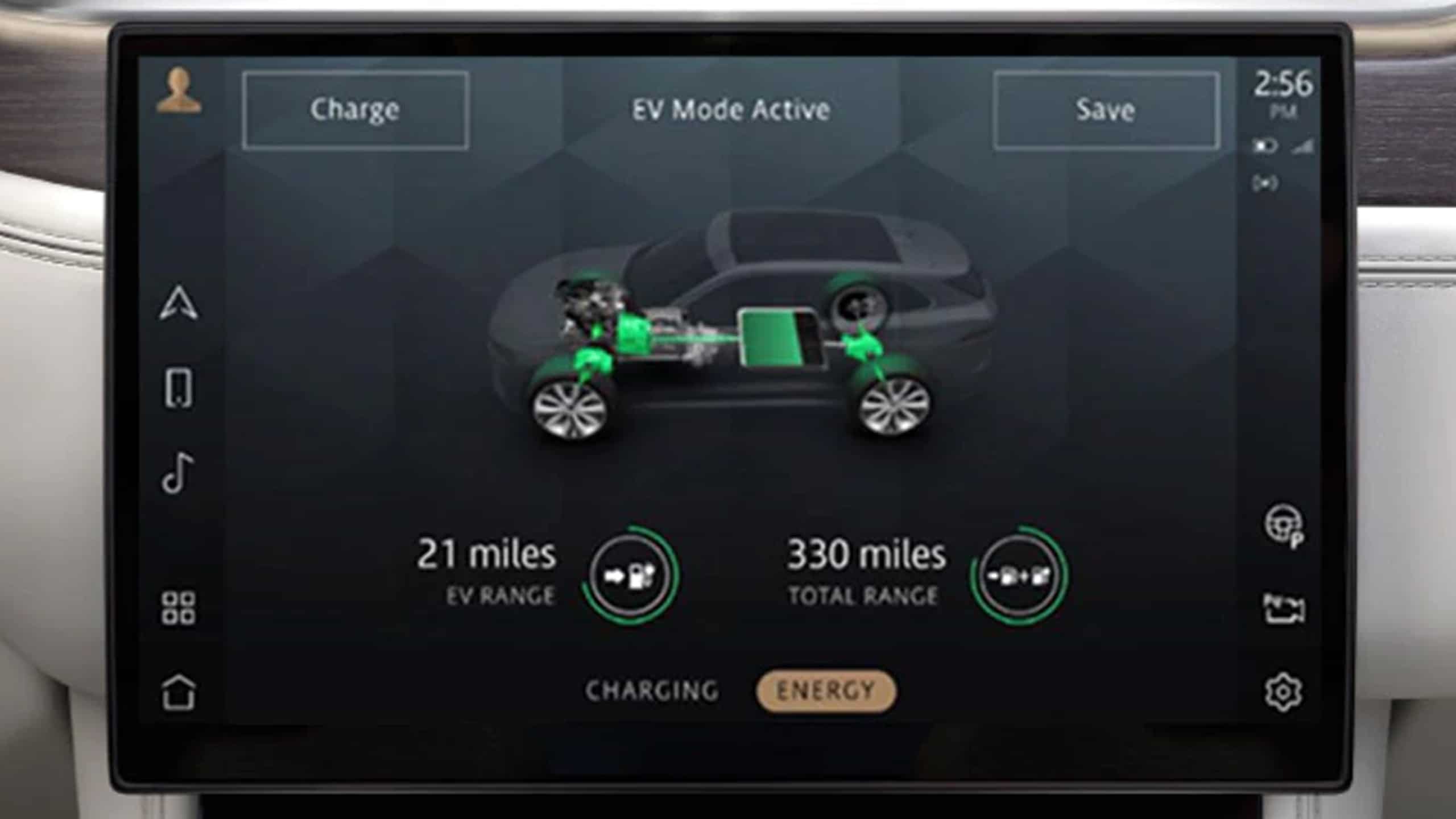Plug-in Electric Hybrid (PHEV) Driving Modes: driving electric | Jaguar